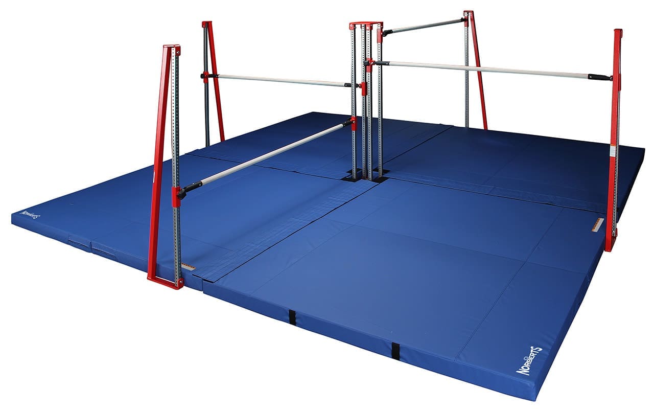 Quad Bar Mat System for 8' Rails | Gymnastics Equipment